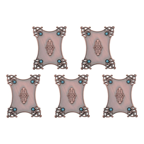 5Pcs Antique Thread Bobbins Metal Sewing Thread Winders for Embroidery ...