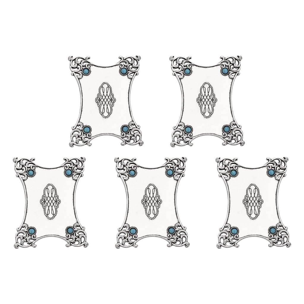 5Pcs Antique Thread Bobbins Metal Sewing Thread Winders for Embroidery ...