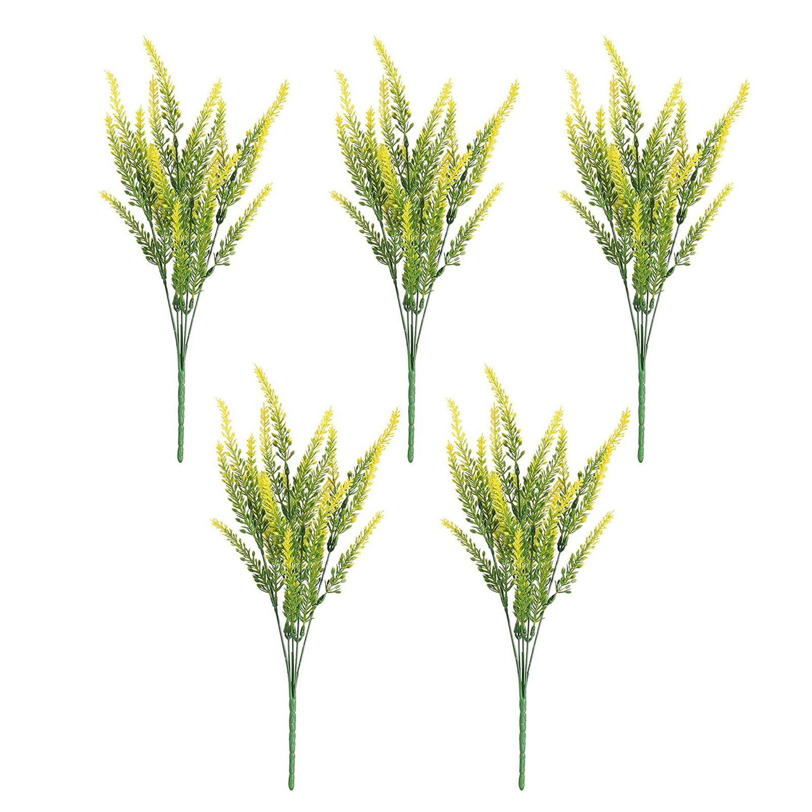 5Pcs Artificial Lavender Realistic Non-fading Not Wither No Watering ...
