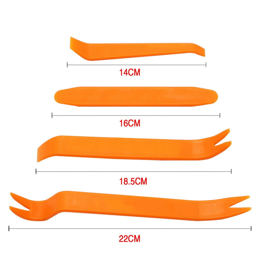 5Pcs Auto Door Clip Panel Trim Removal Tool Kits Navigation Disassembly ...