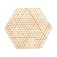5Pcs Bamboo Food Liner - Hexagon Hand Weaving Non Stick Steamer Liner ...