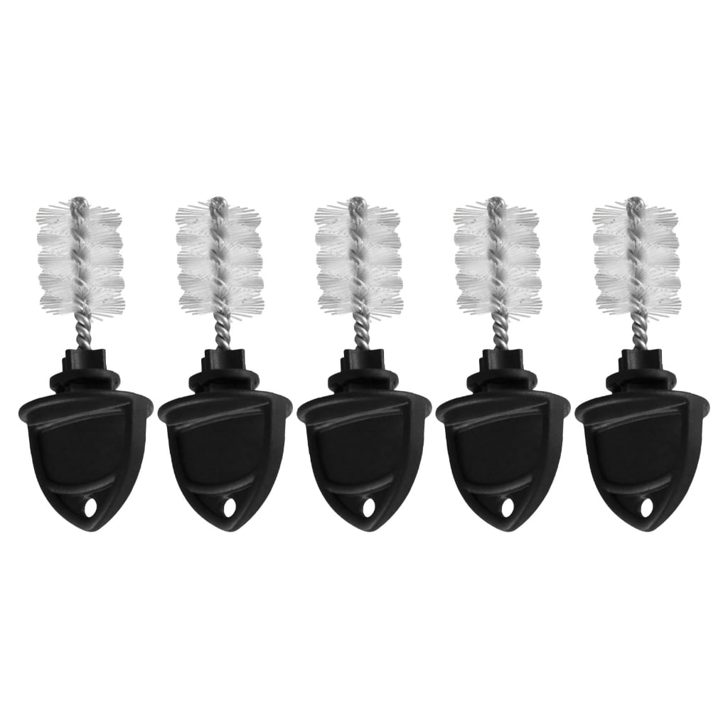 5Pcs Beer Tap Plug Covers and Cleaning Brushes for Draft Beer Taps Beer Faucet Caps Cover and ...
