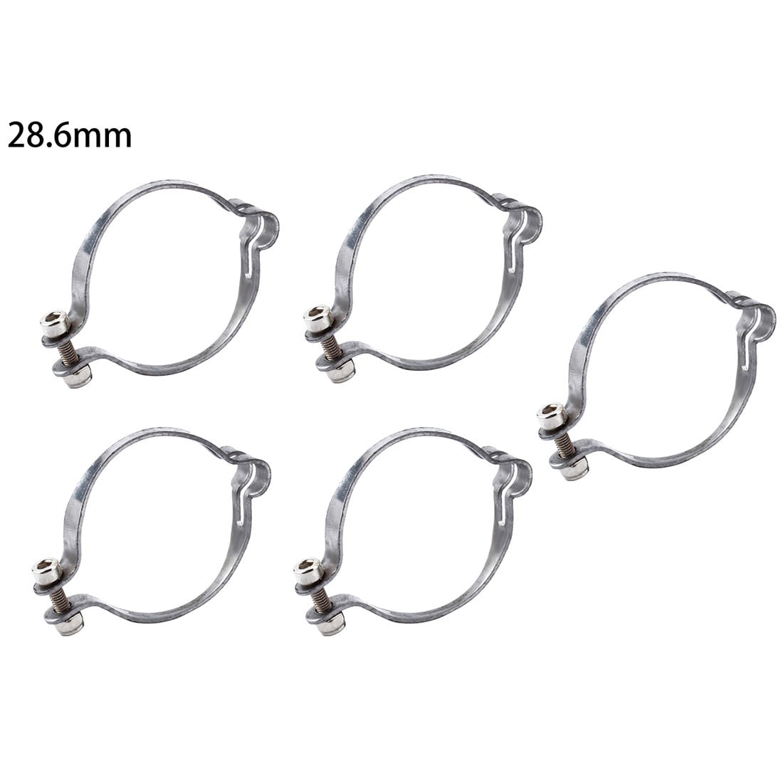 5Pcs Bike Bicycle Cable Clamp Brake Derailleur Hose Clip Guide ...