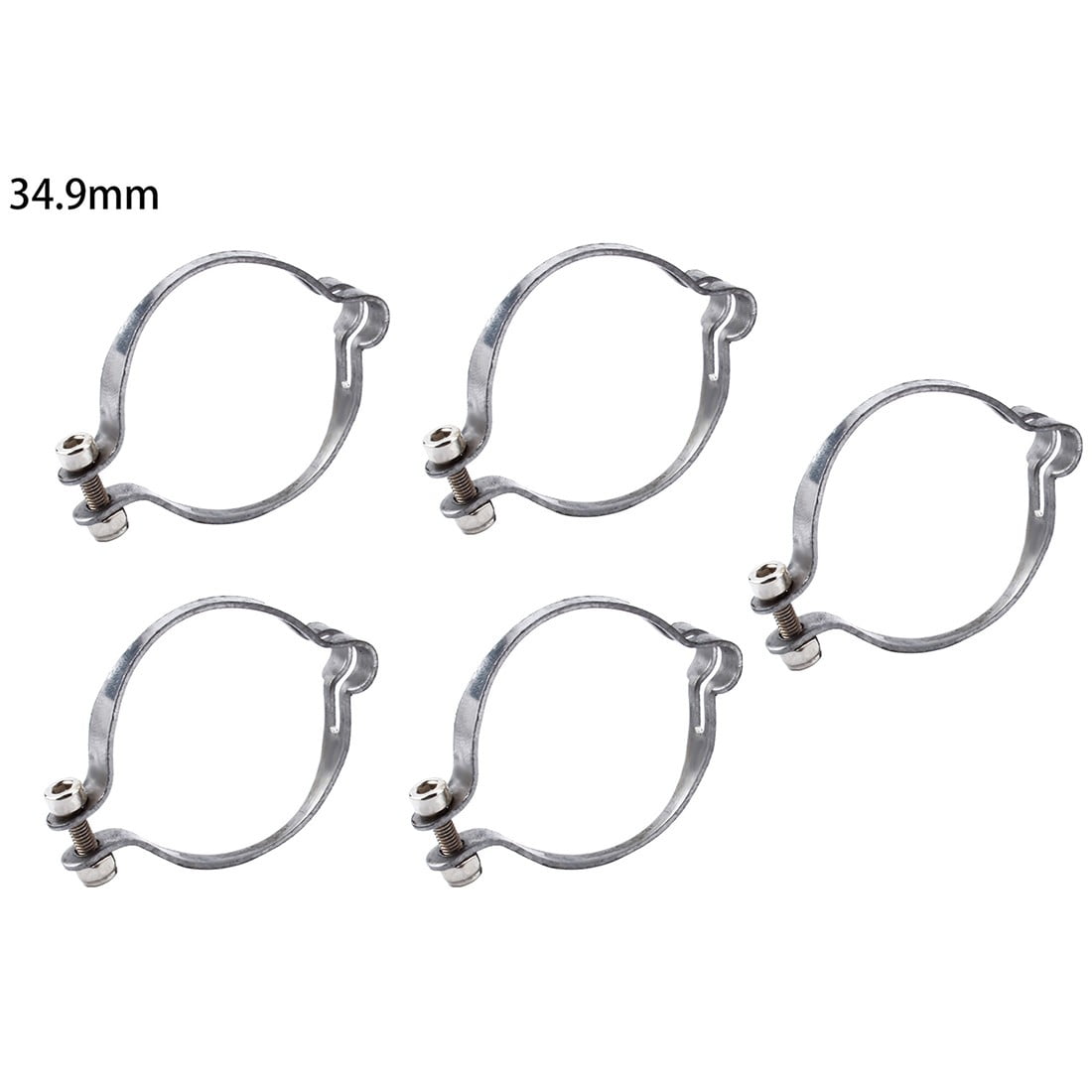 5Pcs Bike Bicycle Cable Clamp Brake Derailleur Hose Clip Guide ...