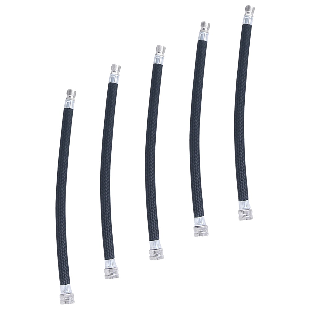 5Pcs Bike Pump Hose Tire Air Pump Replacement Hose Inflator Replacement ...