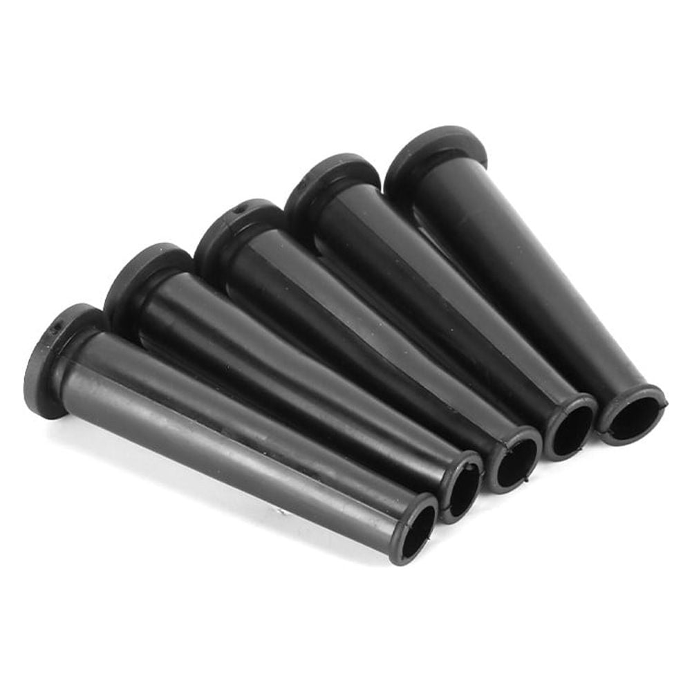 5Pcs Black Rubber Wire Protector Cable Sleeve Boot Cover for Angle ...