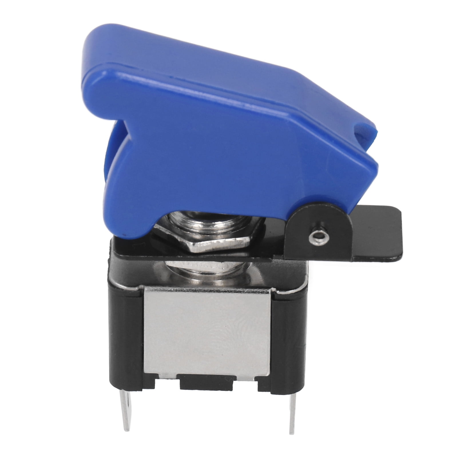 5Pcs Blue 2 Pin Rocker Toggle Switch with Waterproof ABS Cover Marine ...