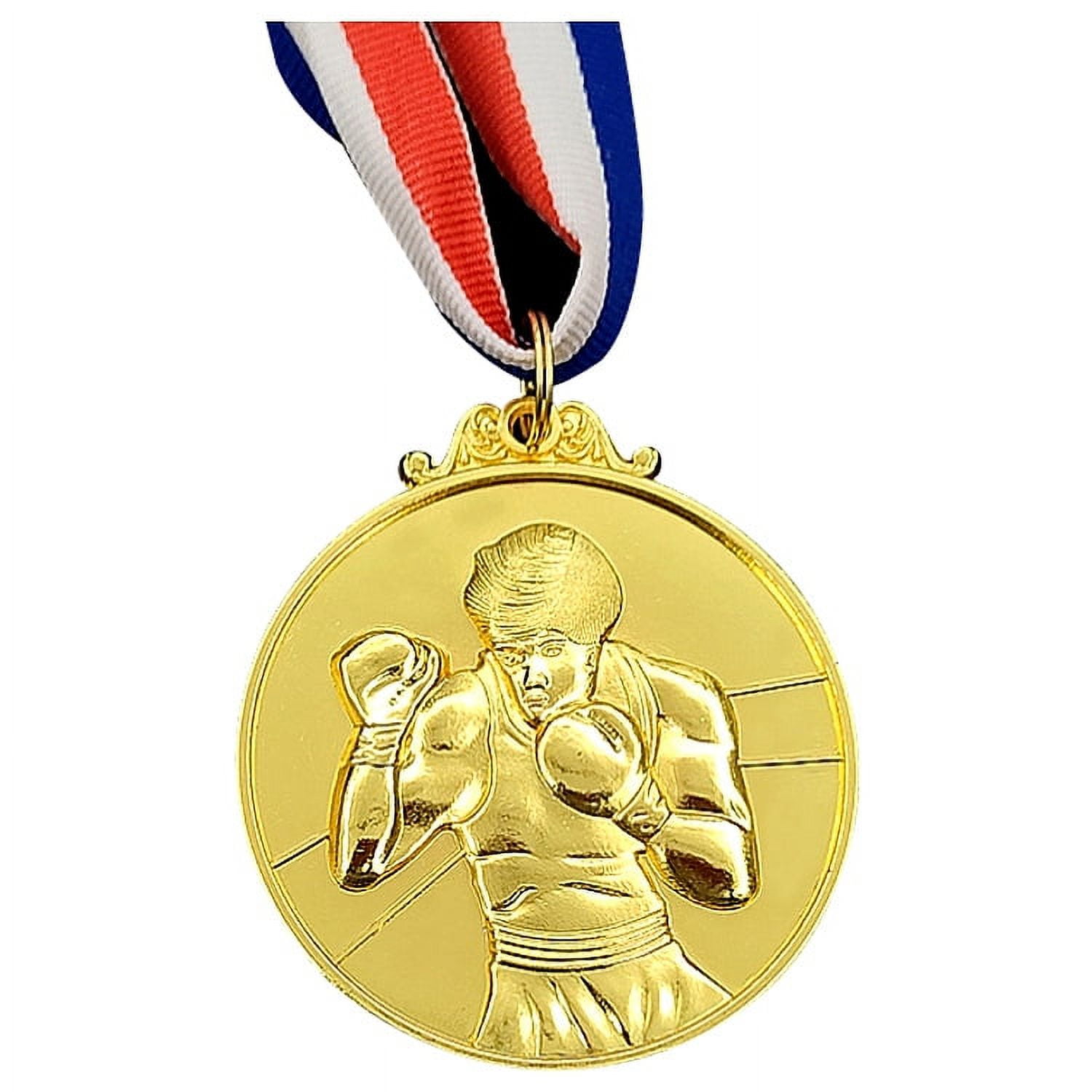 5Pcs Boxing Medals Sports Medals Competition Medals Game Medals Race ...