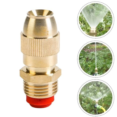 5Pcs Brass Misting Nozzles, 1/2 inch High Pressure Spray Misting Nozzle ...