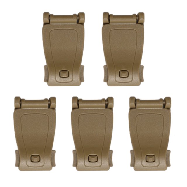 5Pcs Button Backpack Connecting Buckle Webbing Clip Accessories Strap ...