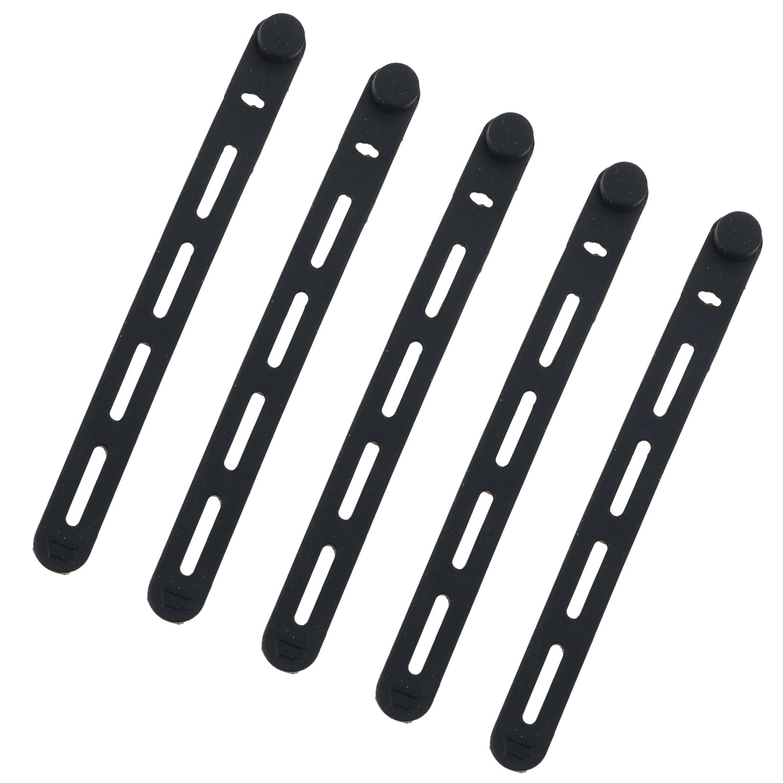 5Pcs Cable Organizers Ties Clip Charging Cord Management Silicone Wire ...