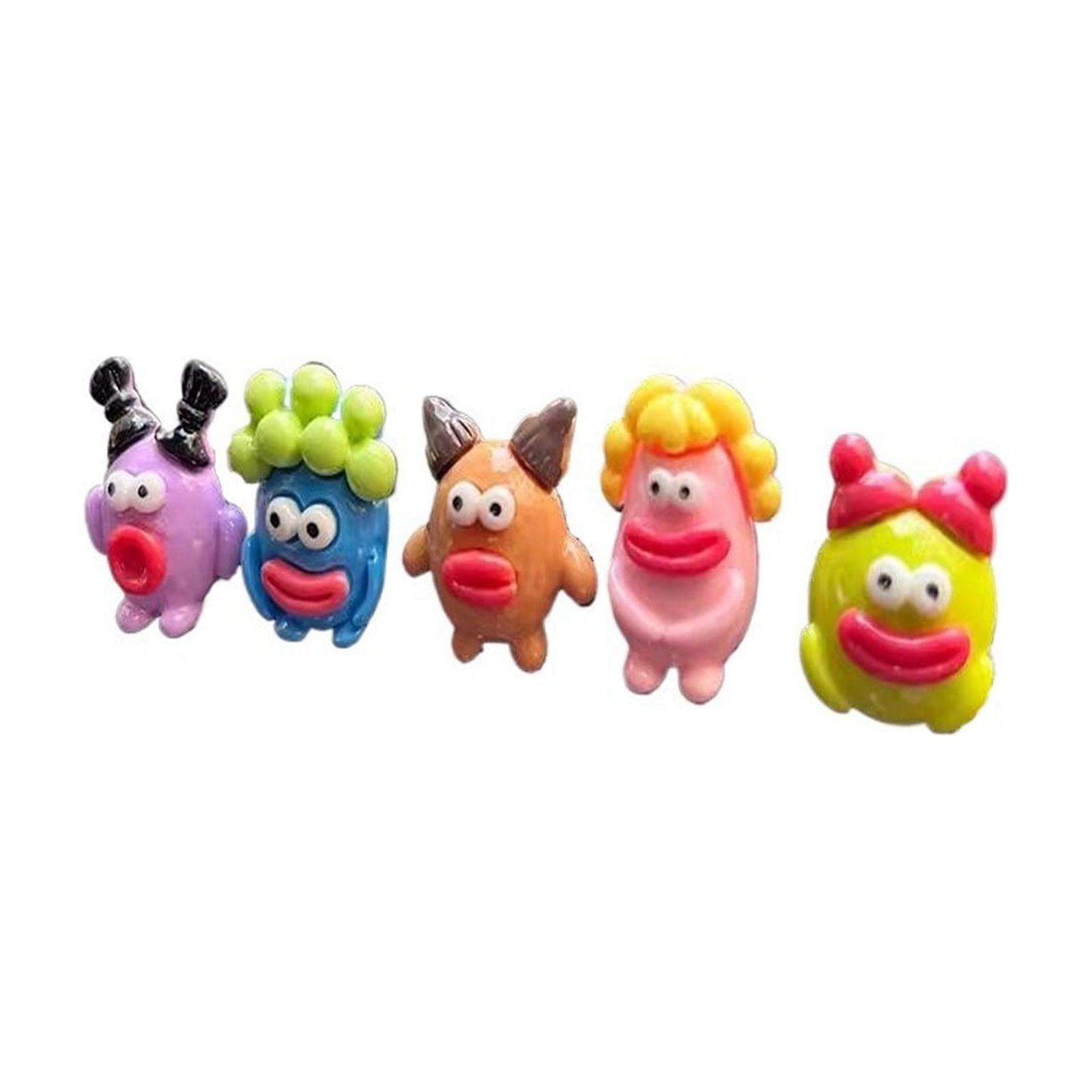 5Pcs Car Dashboard Decorations,Resin Cartoon Figurine with Cute Mini ...