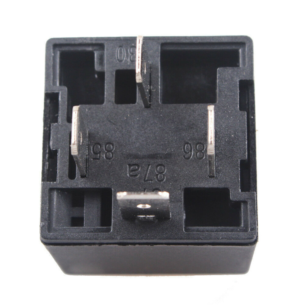 5Pcs Car Truck Auto 4 Pin 4P & Socket 4 Wire 12V 40A 40 AMP SPST Relay ...