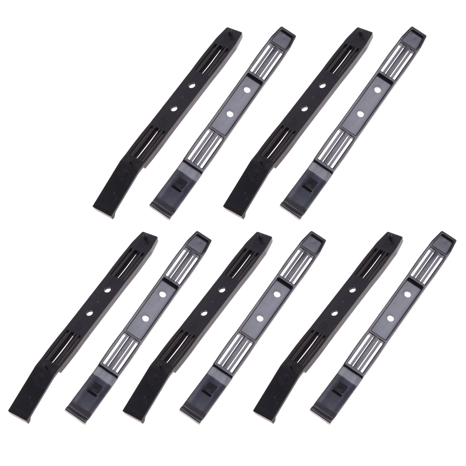 5Pcs Chassis Hard Drive Mounting Plastic Rails for 3.5 to 5.25 HDD ...