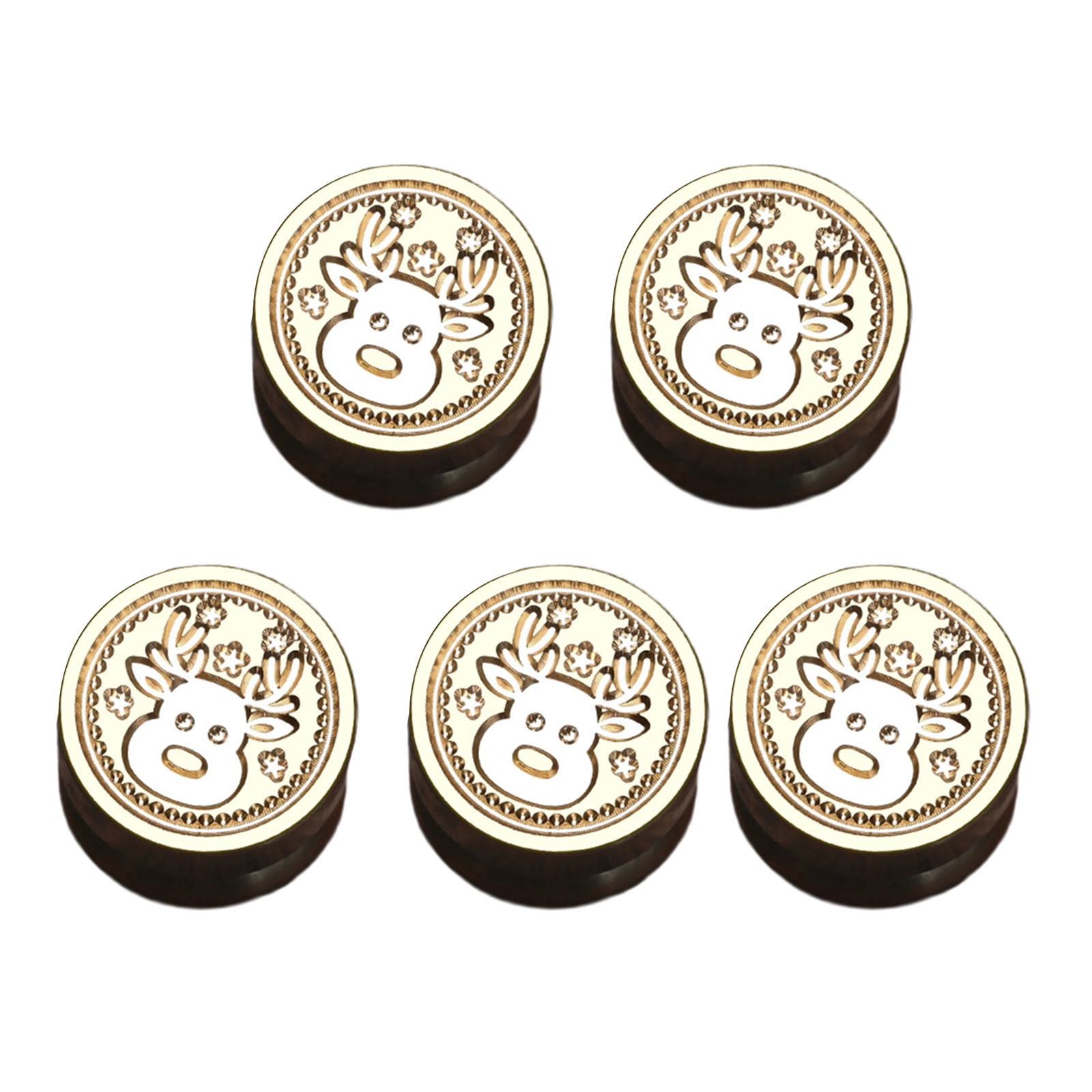 5Pcs Christmas Sealing Stamp Head for Wedding Invitations Envelope ...