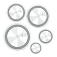 5Pcs Circle Ruler Quilting Template Set, Templates for Drafting Acrylic ...