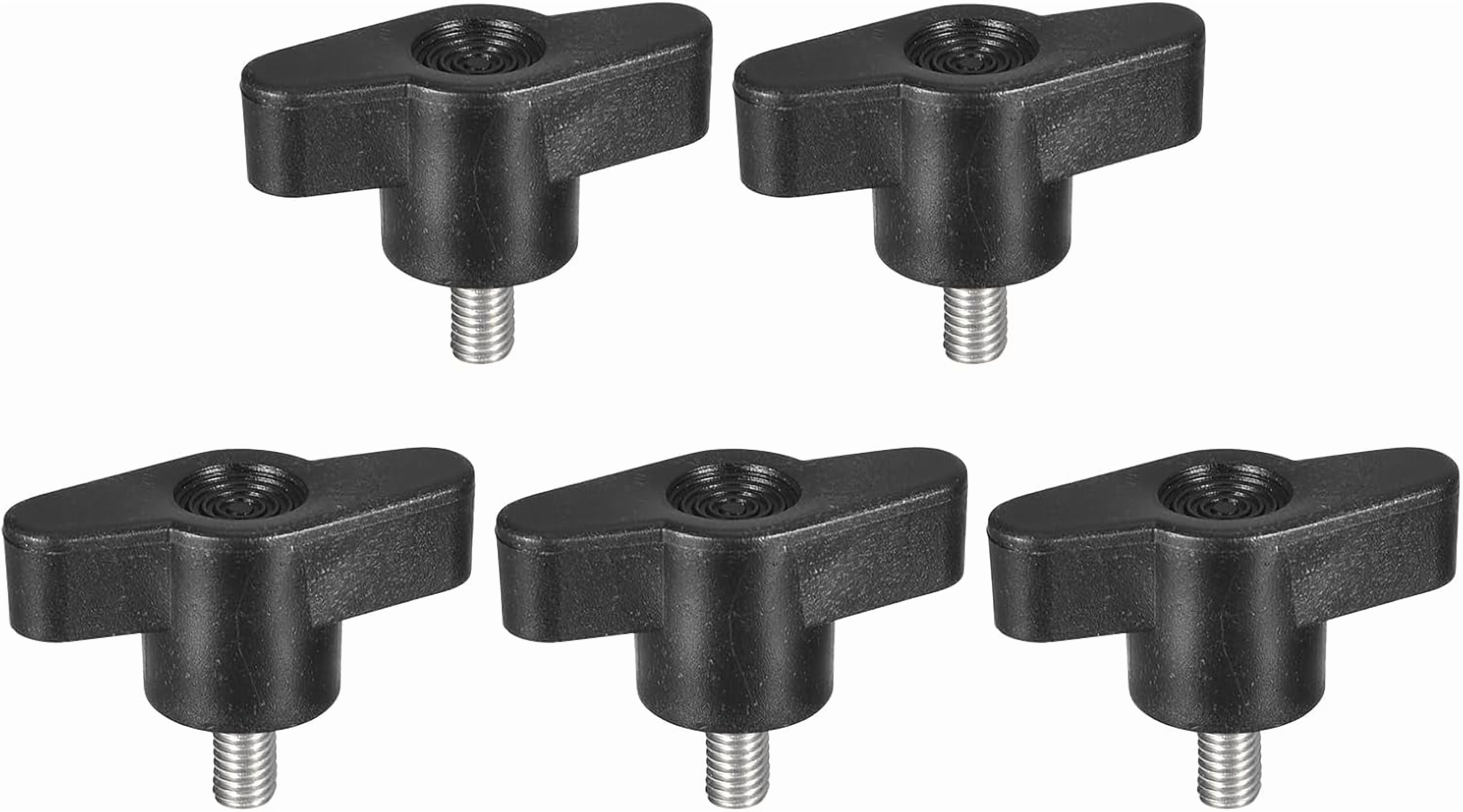 5Pcs Clamping Screw Knob, M5 x 8mm Metric 304 Stainless Steel T Shaped ...