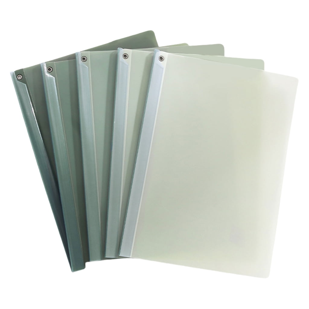 5Pcs Clear File Sleeve Test Paper Organizers Document Folder with Long ...