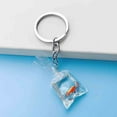 5Pcs Clear Resin Fish Keychain under $5! kkbbma Clear Resin Floating ...