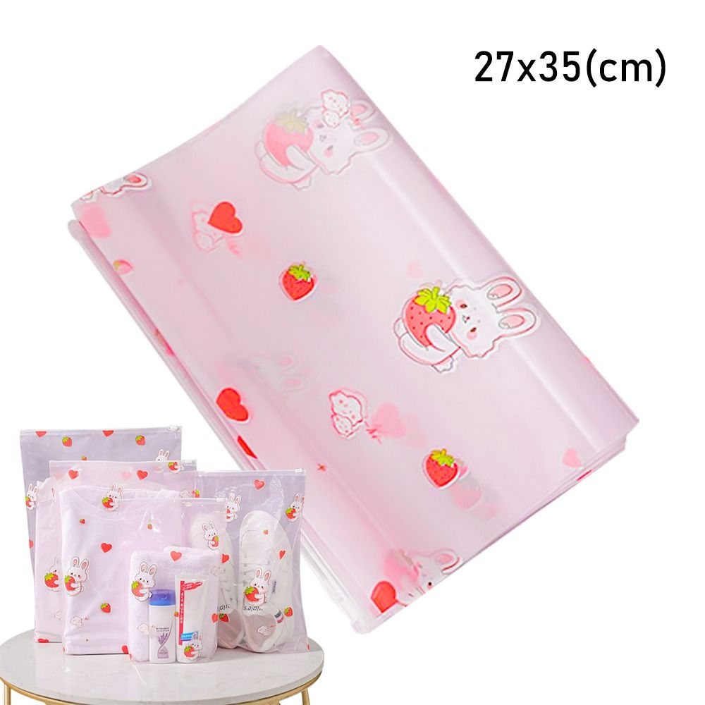 5Pcs Clothes Underwear Shoes Packing Organizer Cute Practical Travel ...