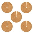 5Pcs Coconut Fibers Mulch Ring Tree Protector Mat, Natural Coco Coir ...