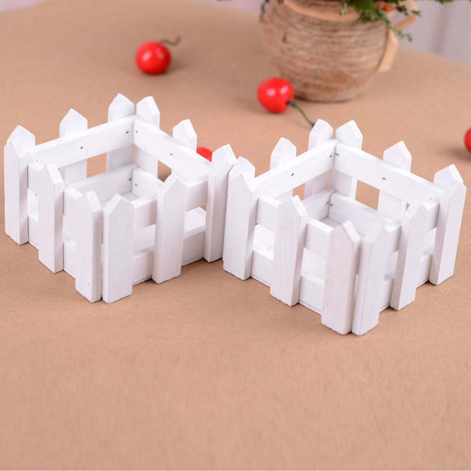 5Pcs Containers Mini Pots Mini Plastic Containers White Tiny Plant ...
