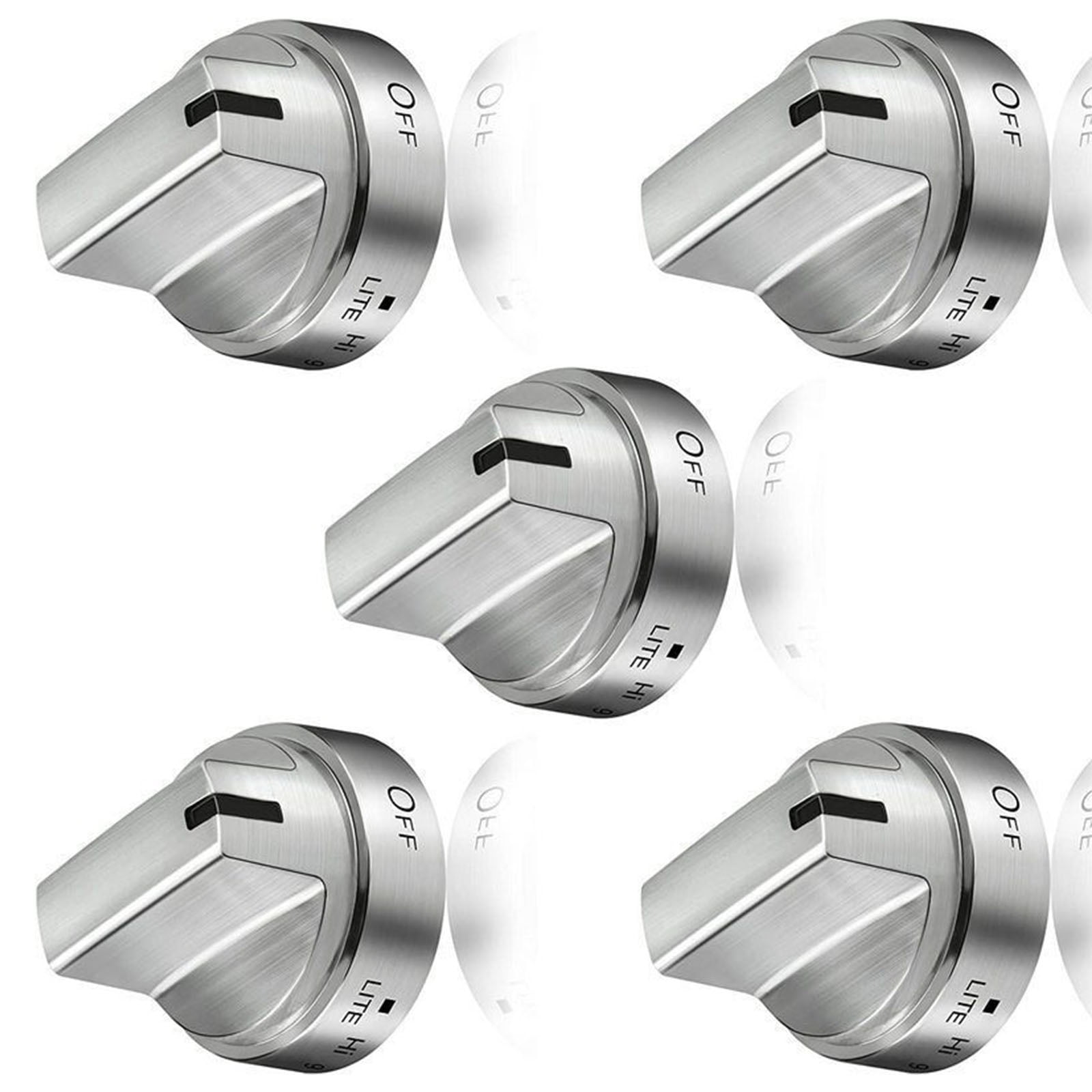 5Pcs Control Knob WB03X24818 Heat Resistance Knob Replacement Part For JGBS66REK3SS JGBS66REK4SS ...