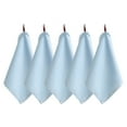 5Pcs Cotton Small Square Towel, Cotton Washcloths, Face Towels ...