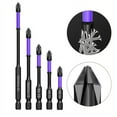 5Pcs Cross Screwdriver Bit Set Magnetic Batch Head Non-Slip Drill Bit ...
