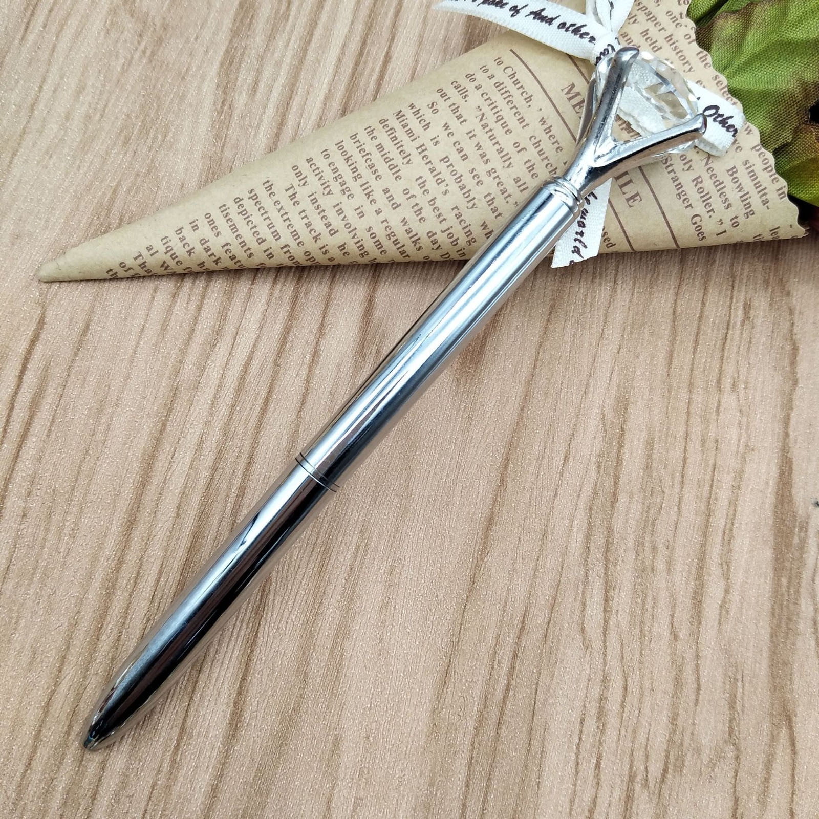 5Pcs Crystal Ballpoint Pens For Women! Yrmaups Crystal Pens, Diamond ...