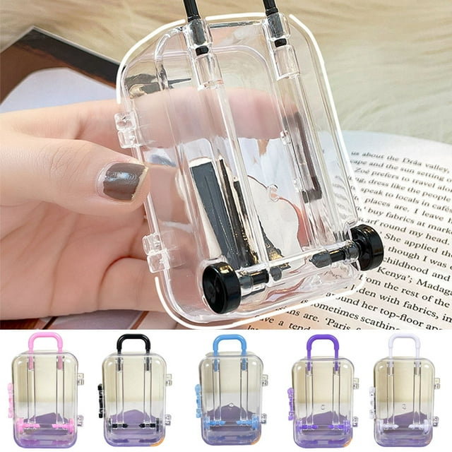 5Pcs Cute Travel Hard Suitcase Box Mini Reception Gift Box for Wedding ...