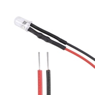 DC 9-12V LED Lights Emitting Diodes Pre Wired 50pcs 3 5 10mm Water ...