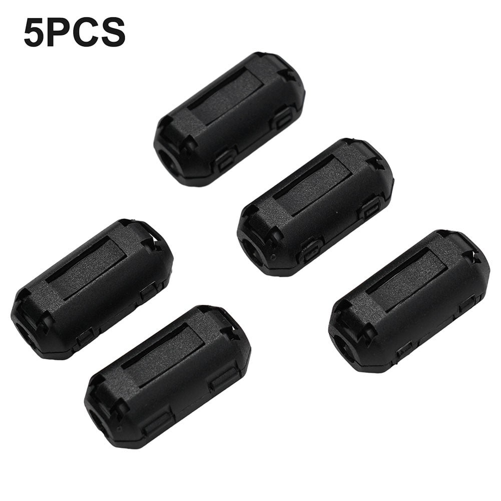 5Pcs Demagnetising Filter Noise Suppressor Clip Choke Ferrite Core ...