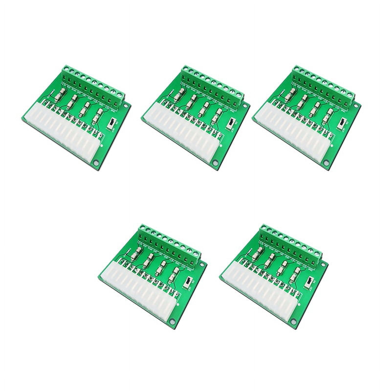 5Pcs Desktop ATX Power Adapter Board Computer Take Outlet Wiring Module ...