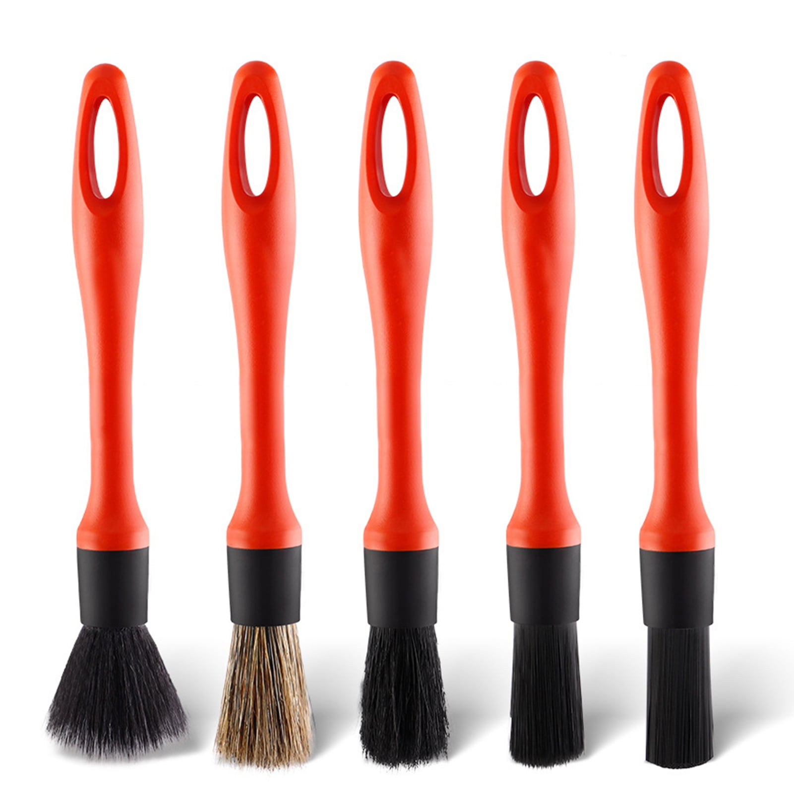 5Pcs Detailing Brush Set Safe And Effective Cleaning of Vehicles Wheels ...