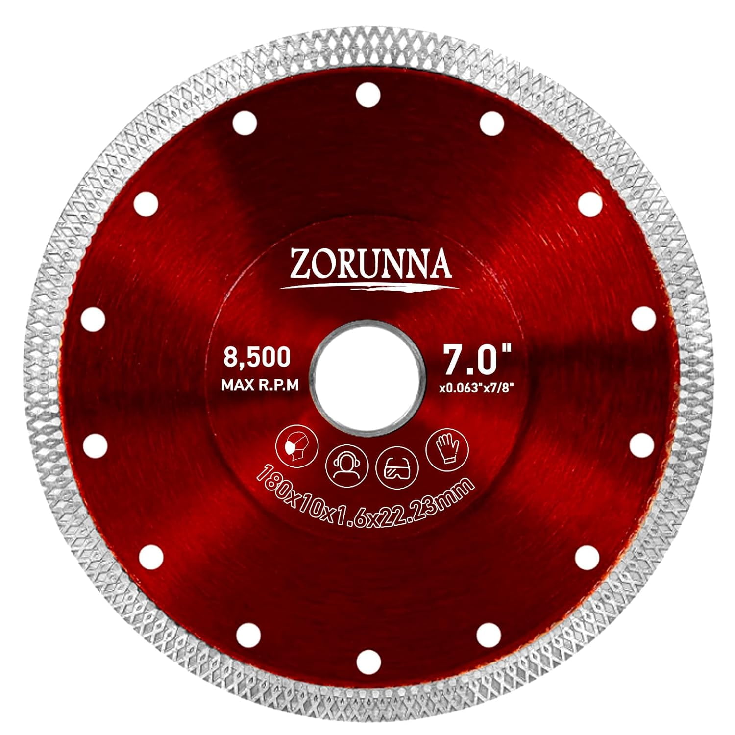 5Pcs Diamond Saw Blades, 4-1/2" Tile Grinder Cutting Blade for Angle ...