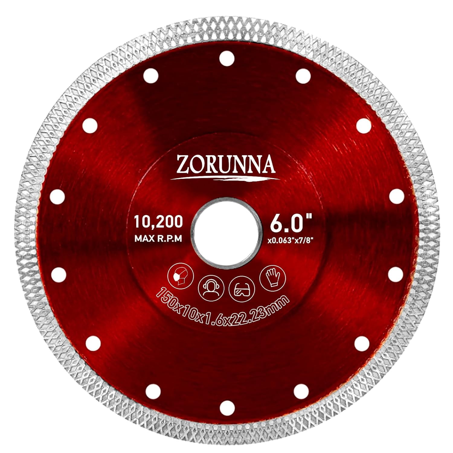 5Pcs Diamond Saw Blades, 4-1/2" Tile Grinder Cutting Blade for Angle ...