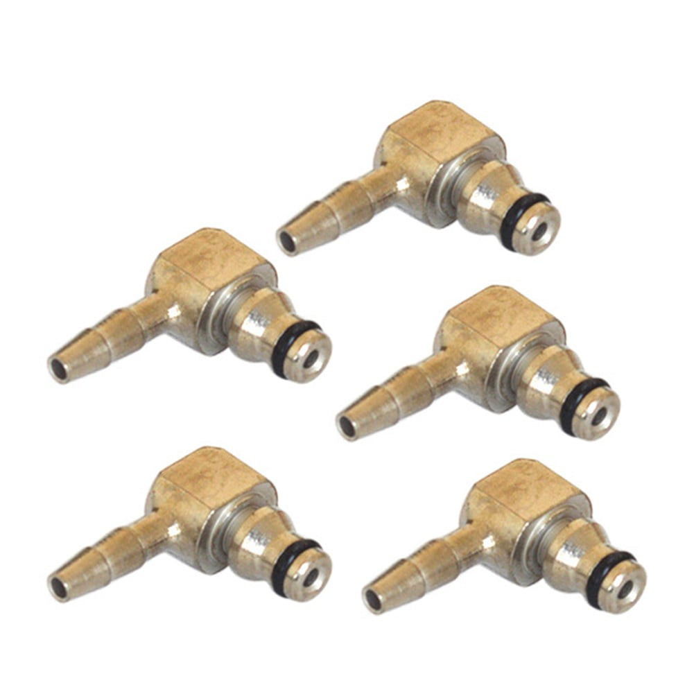 5Pcs Diesel Injector Tube Oil Return Connection Check Valve Parts For ...