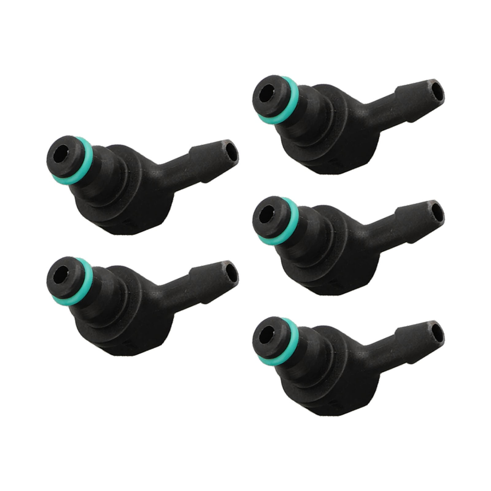 5Pcs Diesel Injector Tube Oil Return Connection Check Valve Parts for ...