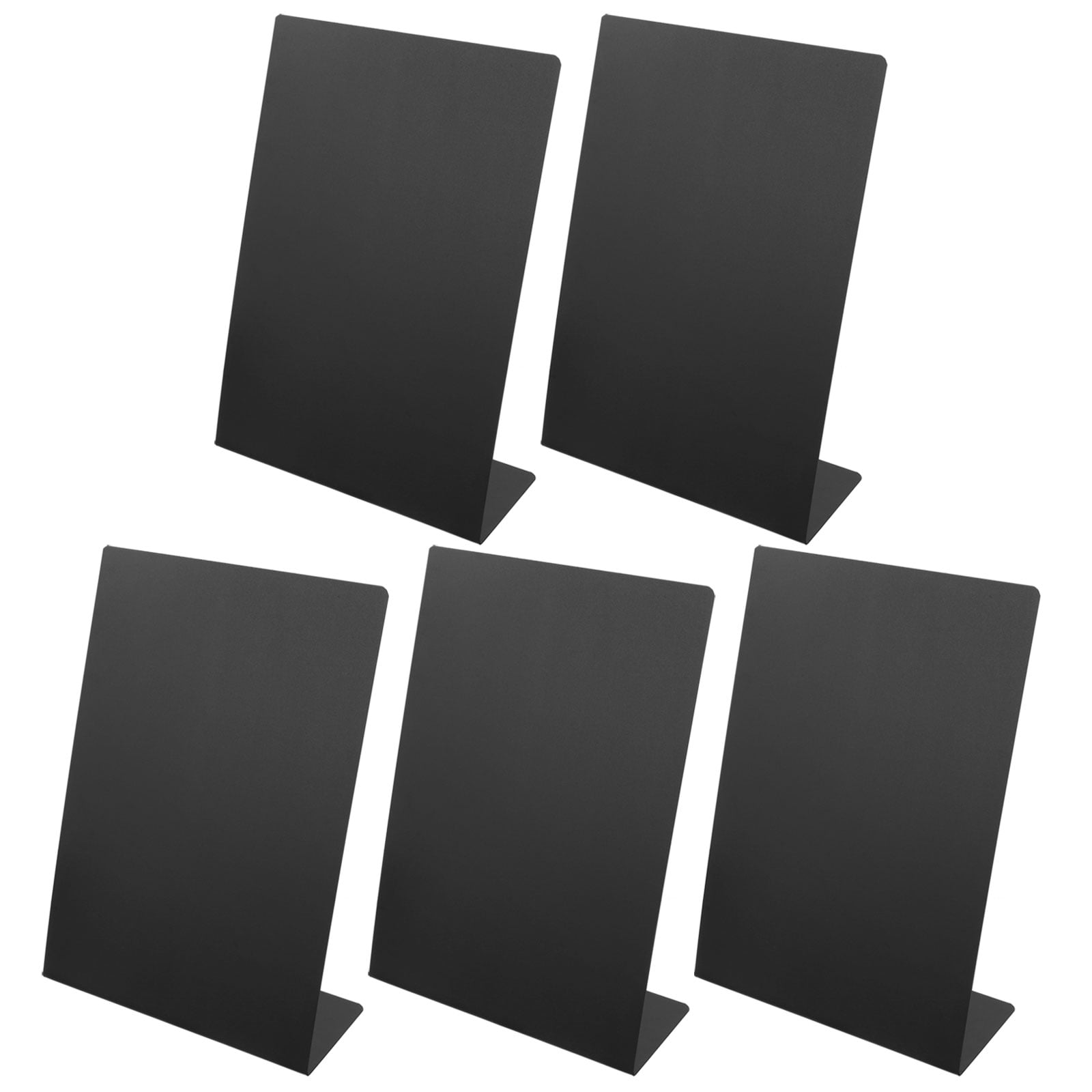 Masteelf Elegant Acrylic Table Signs for Decoration Black Round Shape ...