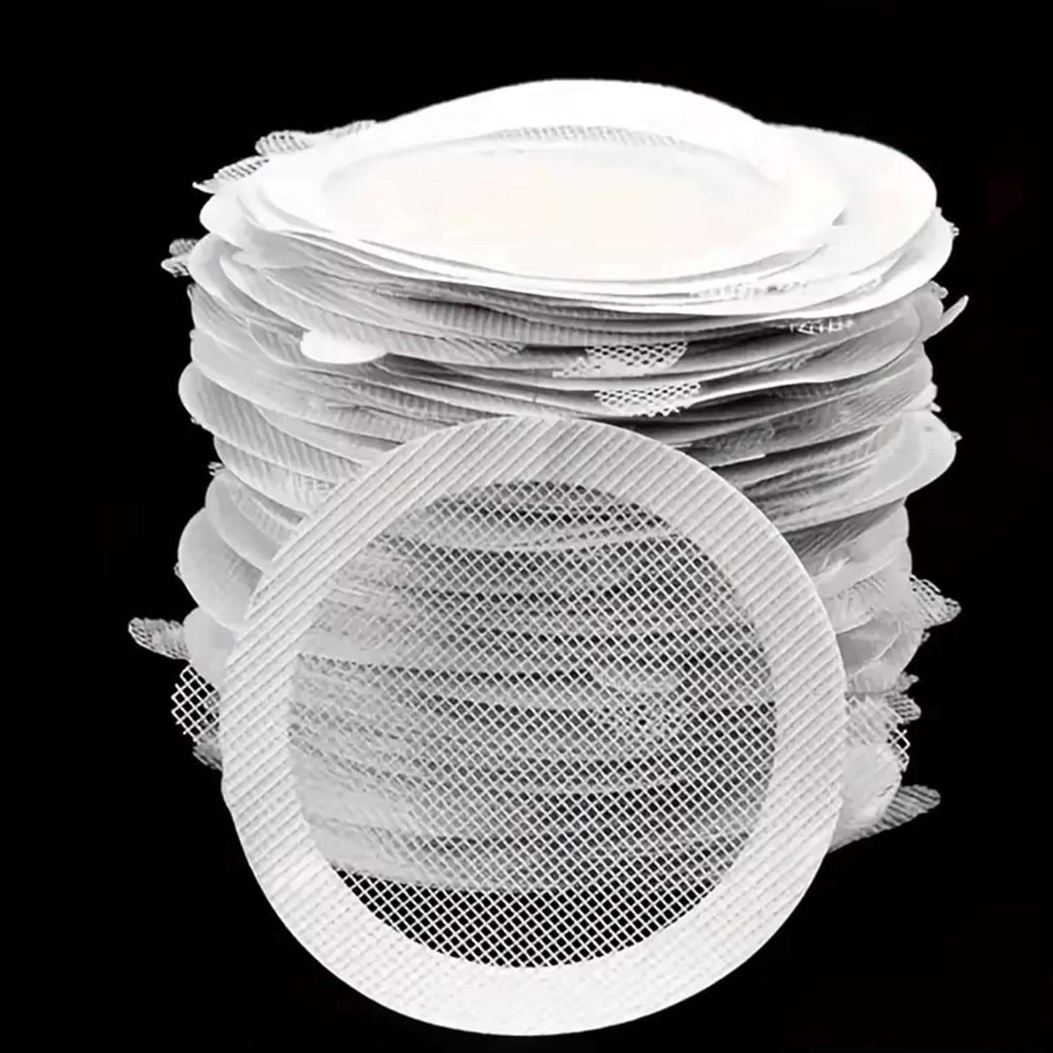 5Pcs Disposable Floor Drain Sticker Anti-Blocking Filter Screen Hair ...