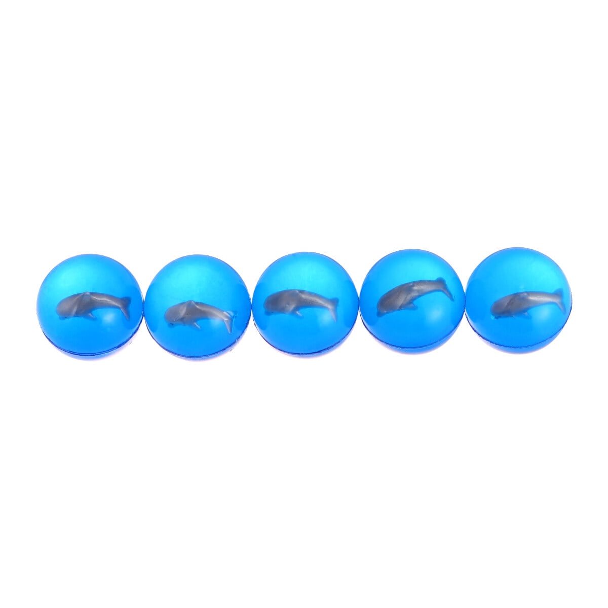 Rubber Toy Ball for Playing Safe Eco-friendly Educational Gift in Blue ...