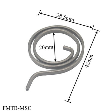 1 in. Plastic Screen Door Tension Spring with Roller (2-Pack) - Walmart.com