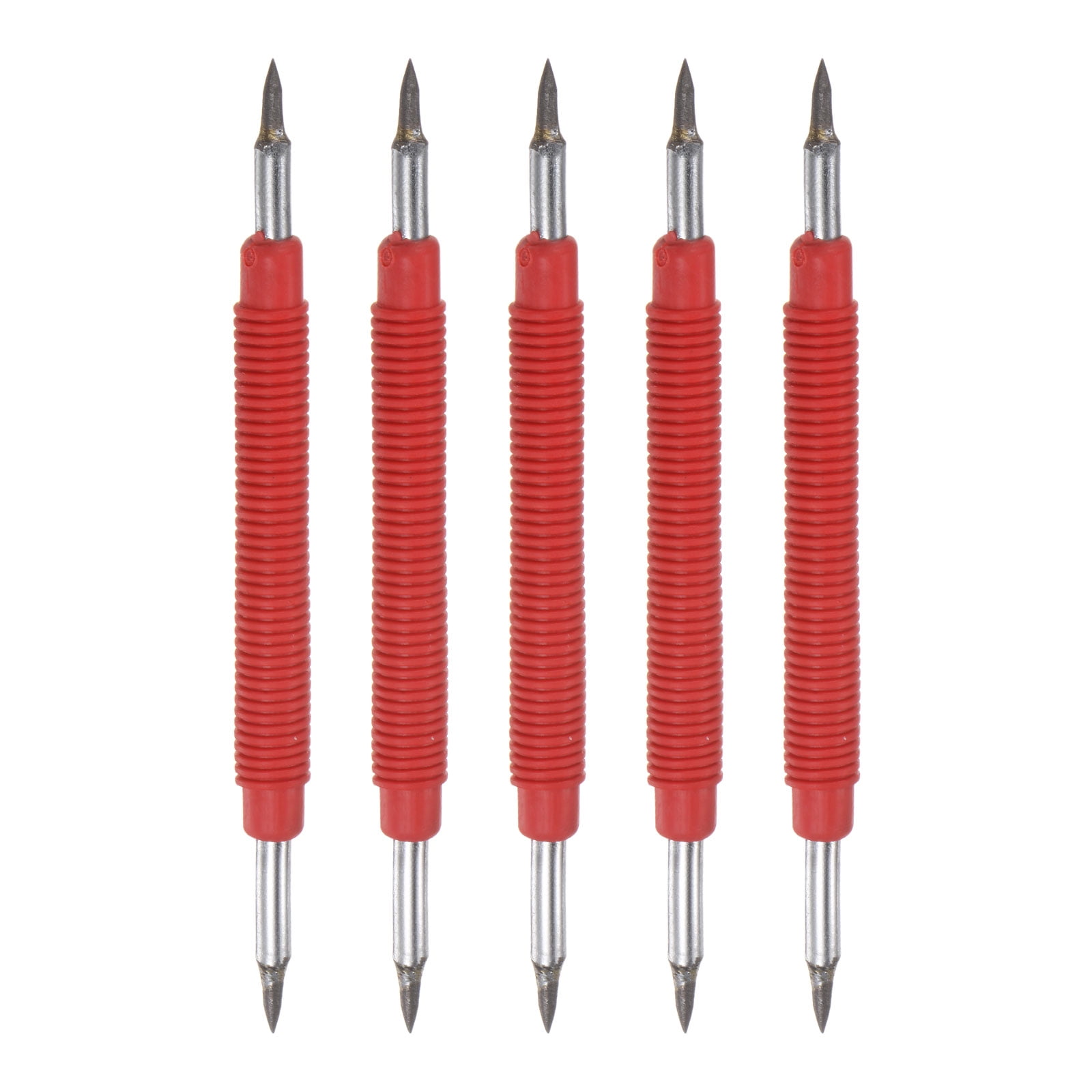 5Pcs Double Head Tungsten Carbide Tip Scriber with Ring Alloy Etching ...