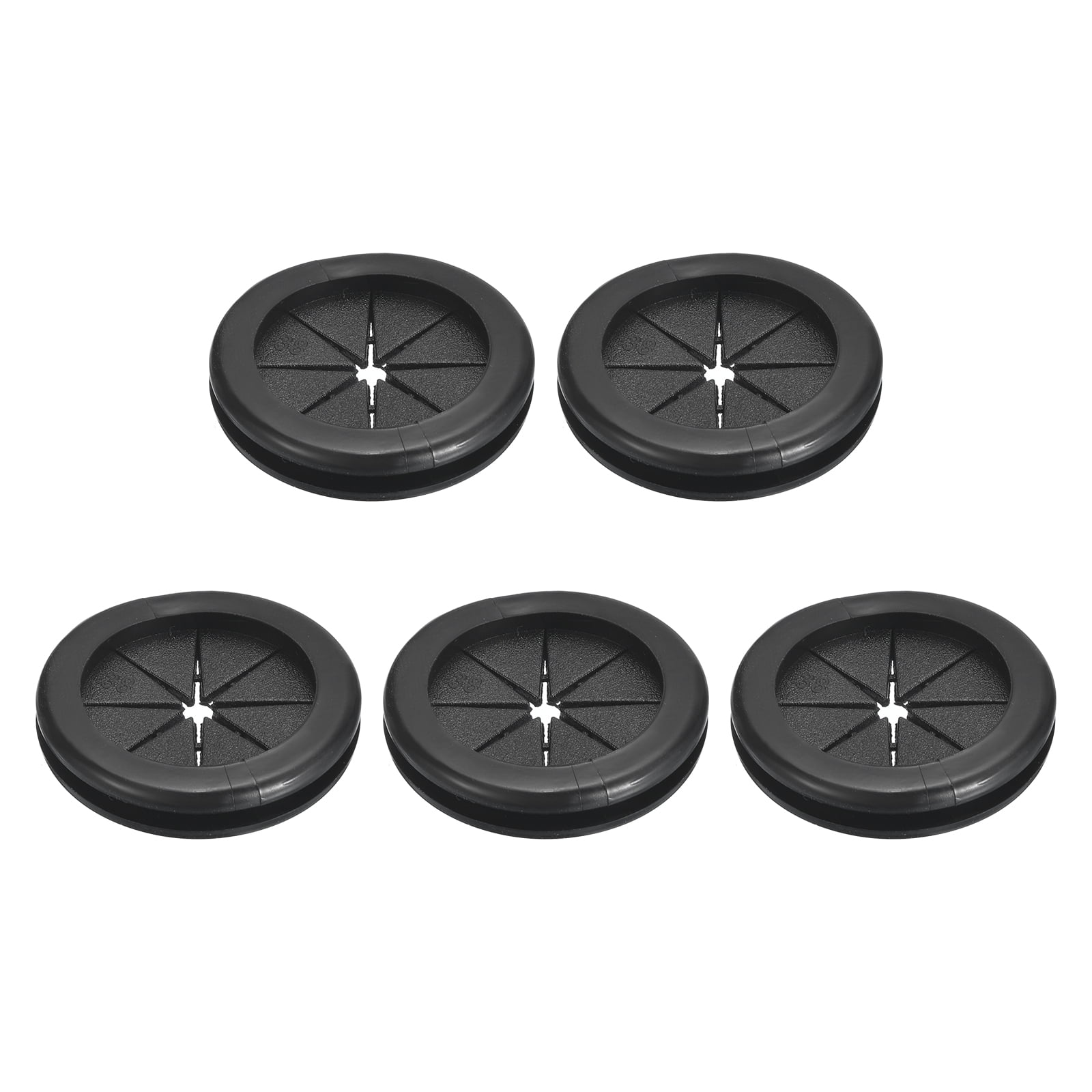 5Pcs Double Sided Rubber Grommets 1-1/4"(32mm) ID 1-1/2"(38mm) Drill ...
