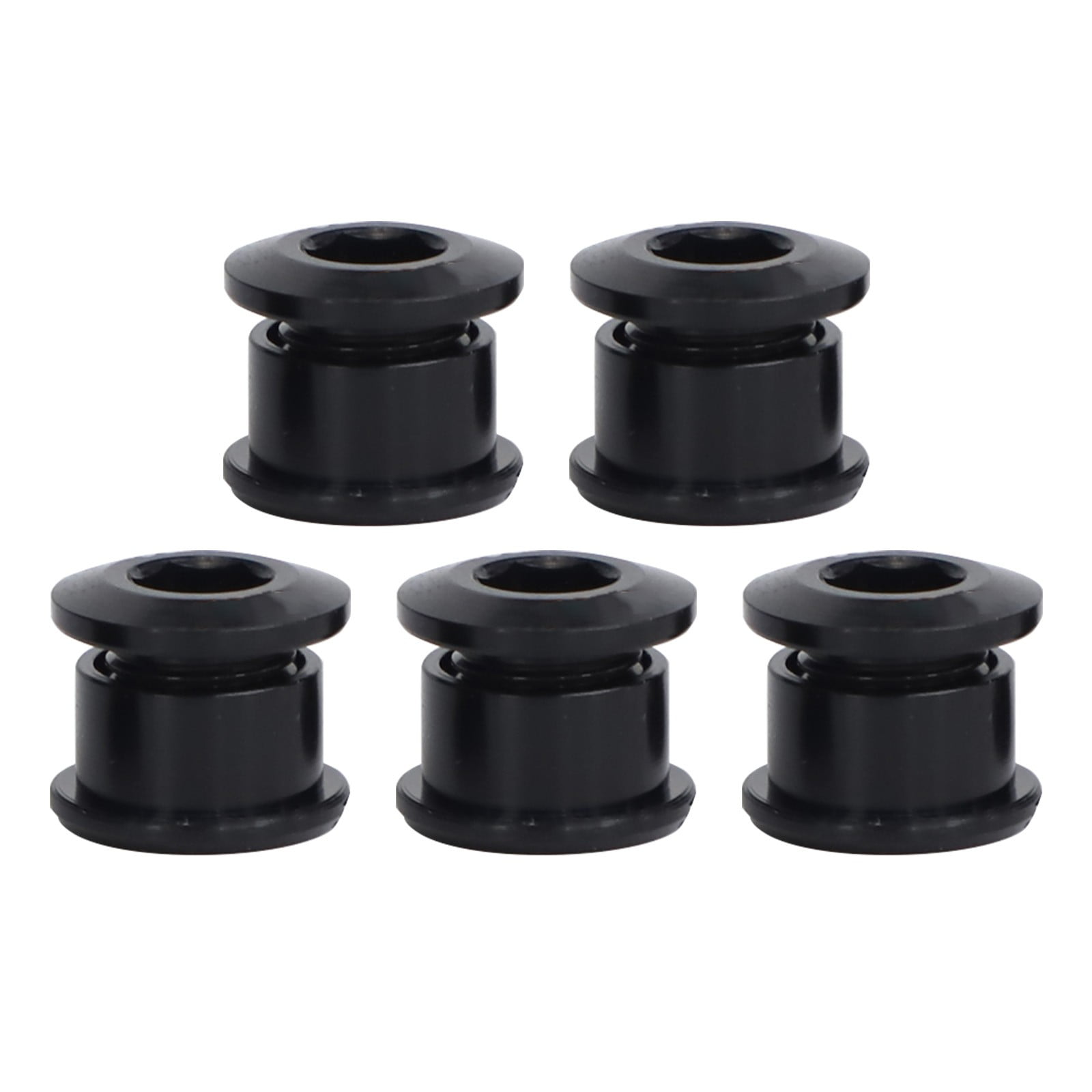 5Pcs Double Single Bicycle Chainring Bolts Aluminum Alloy 6.5Mm 8.5Mm ...