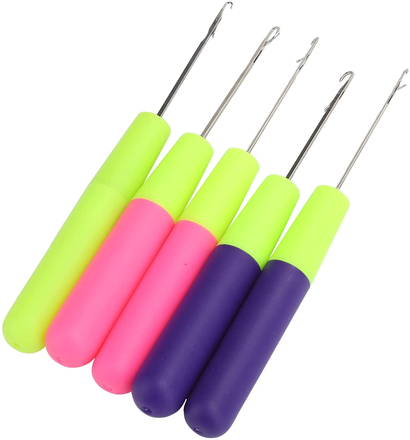 5Pcs Dreadlock Crochet Hook Latch Hook Crochet Needles Set Bent Latch ...