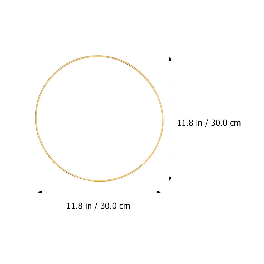 5Pcs Dreamcatcher DIY Circles Round Metal Rings DIY Adornment ...