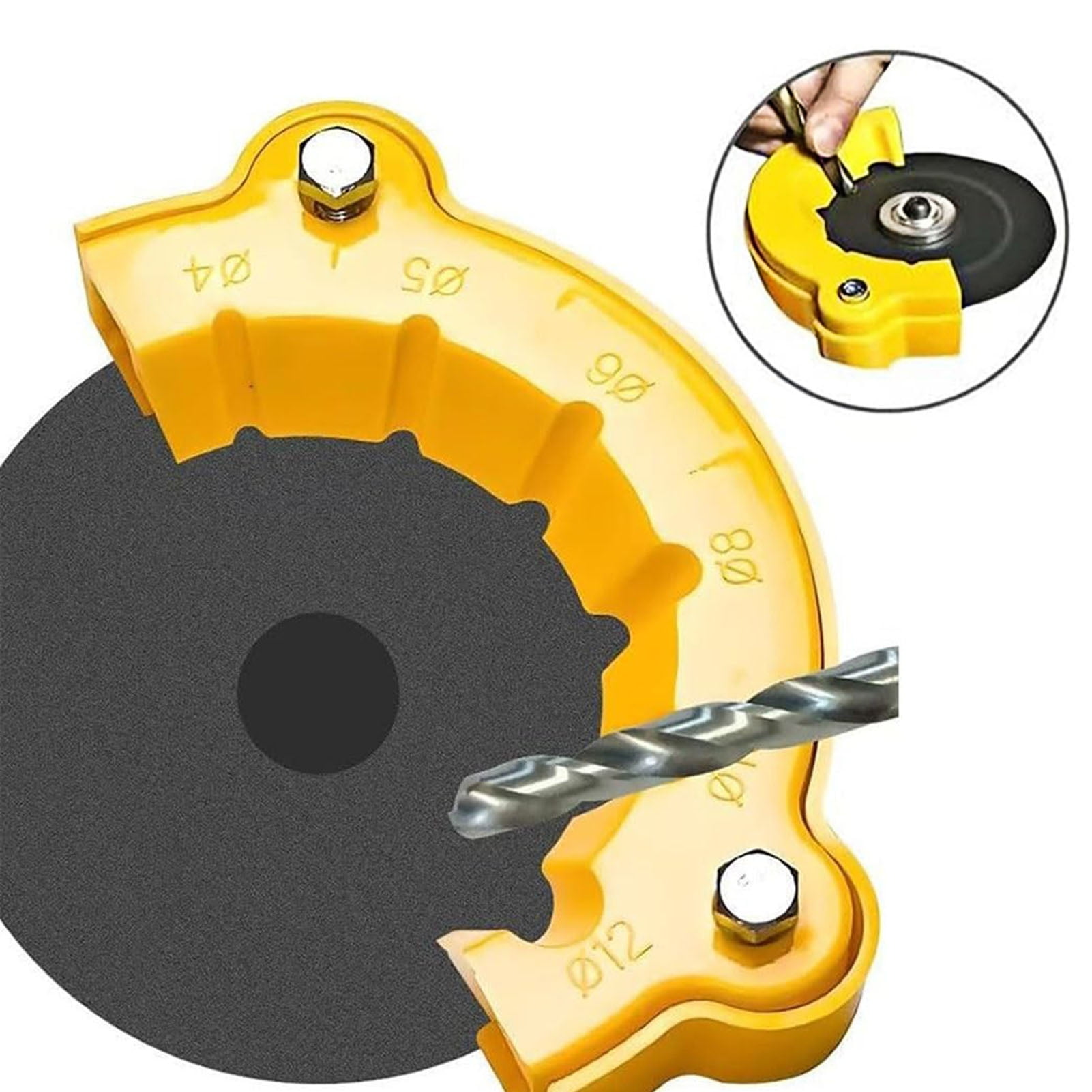 5Pcs Drill Bit Sharpener for Grinder - 5.35" Precision Grinding ...