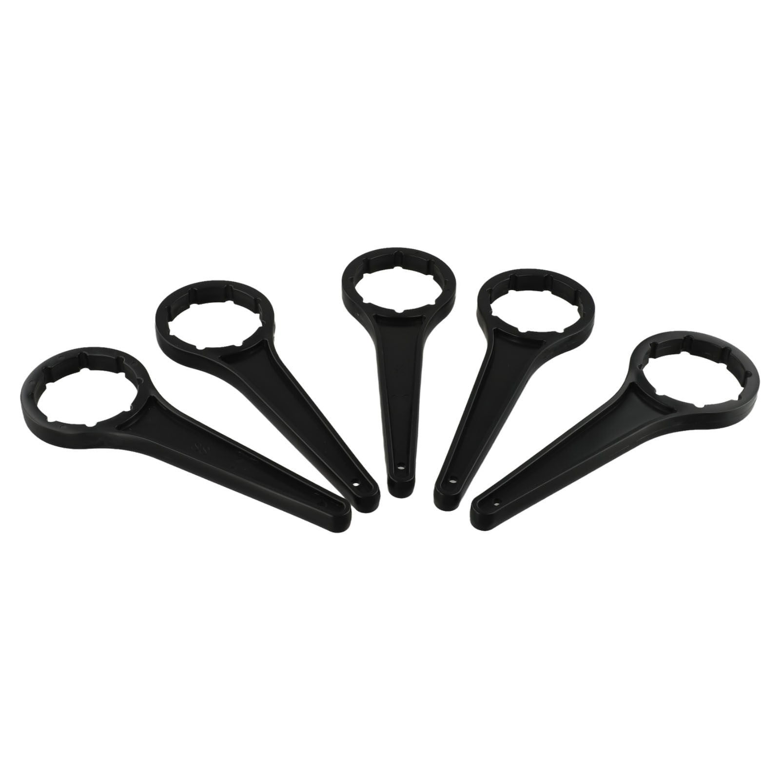 5Pcs Drum Cap Spanner Opener Suits 20L-30Lcubes Plastic Bucket Cap Spanner Black Laisenwei ...